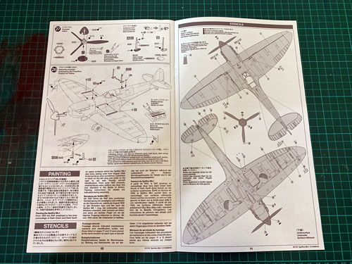 Tamiya Spitfire Mk.1, 1/48 Scale Model Review - Rob's Models